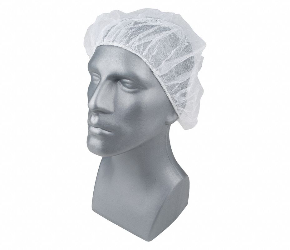 CONDOR Cofia Polipropileno Blanco 24" Paquete con 100 - 23KX18 | 23KX18 ...