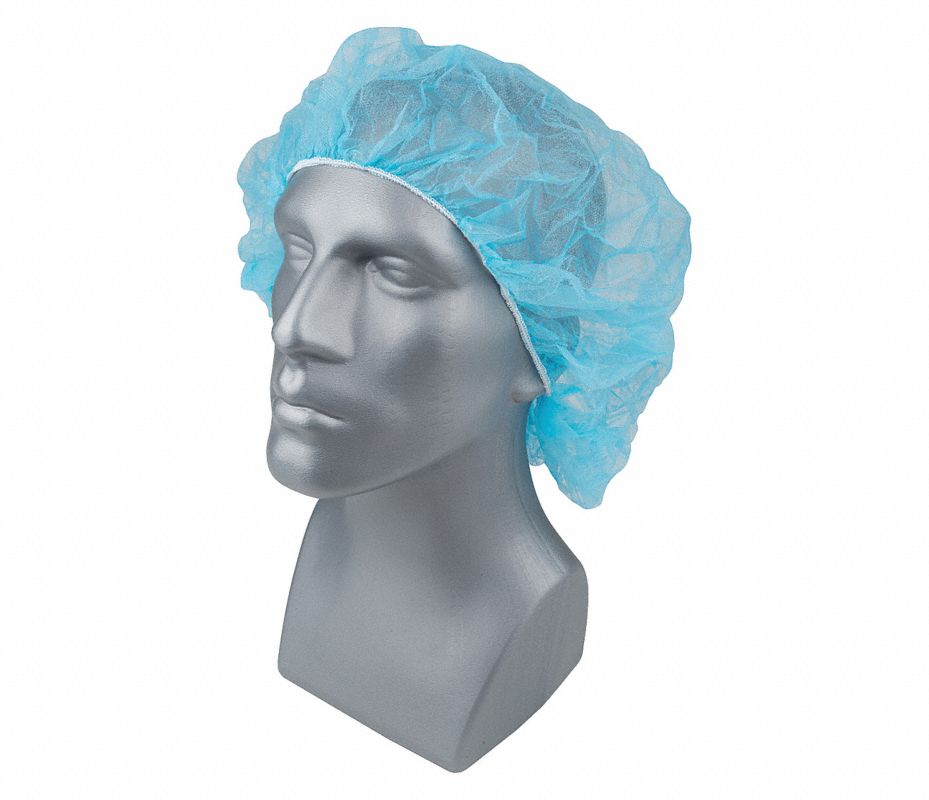 CONDOR Cofia Polipropileno Azul 28" Paquete con 1000 - Cofias y Redes ...