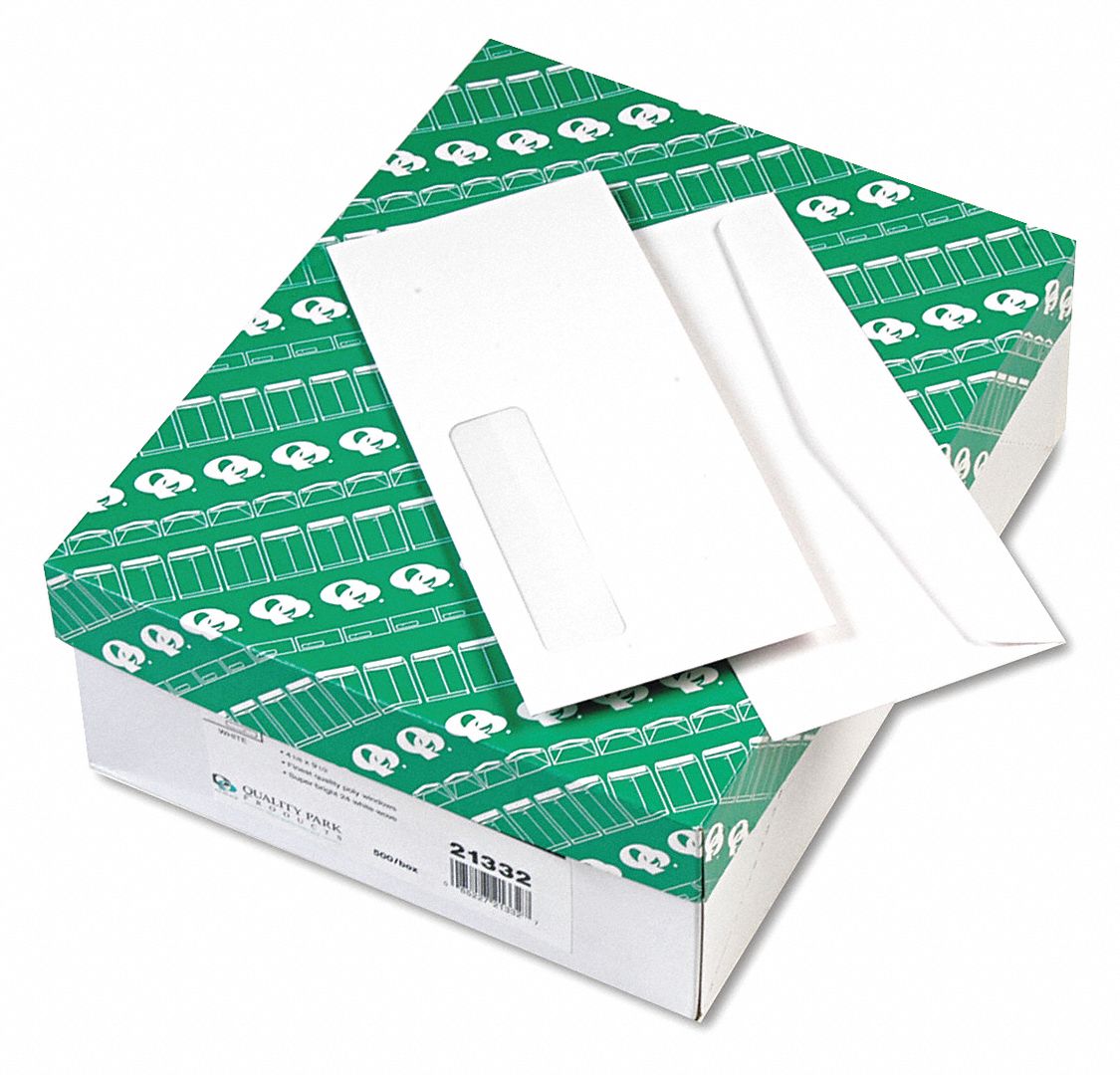 QUALITY PARK, 1 Windows, Bottom Right, Window Envelopes - 23L021 ...