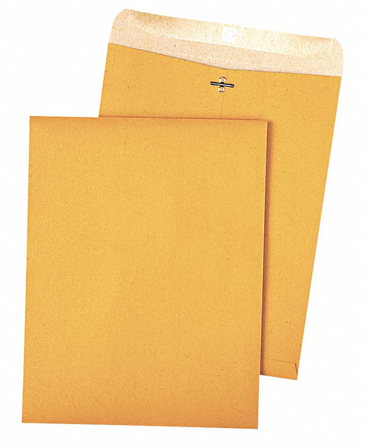 QUALITY PARK, #90 Envelope Size, Kraft, Catalog Envelopes - 23L037 ...