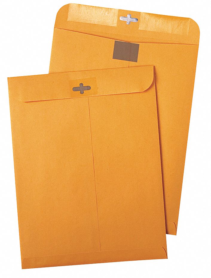 QUALITY PARK, #90 Envelope Size, Kraft, Catalog Envelopes - 23L091 ...