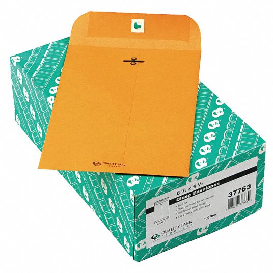 QUALITY PARK, #1-3/4 Envelope Size, Kraft, Catalog Envelopes - 23L116 ...