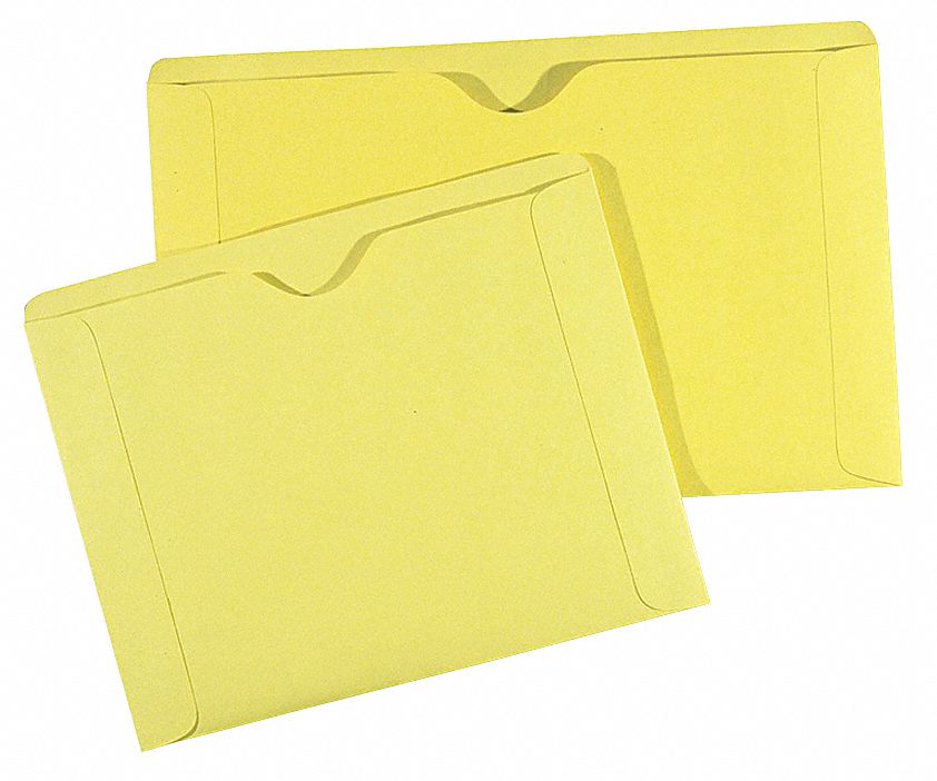 File Jacket, Material 3 Pt. Tag, Color Cameo Buff, PK 100 - Grainger