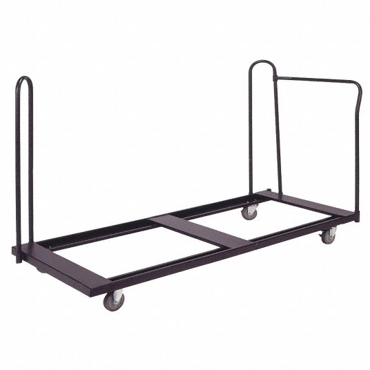 Folding Table Cart, Max. Number of Tables 16 - Grainger