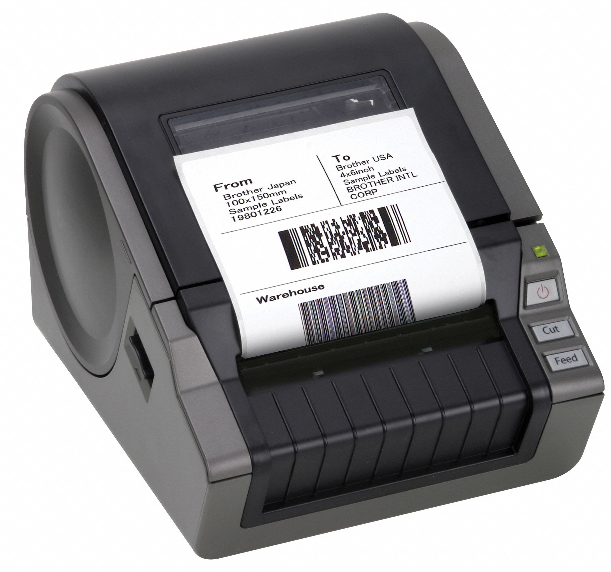 BROTHER Label Printer, 6-5/7 In. W, 5-4/5 In. H - 23M332|QL1050 - Grainger