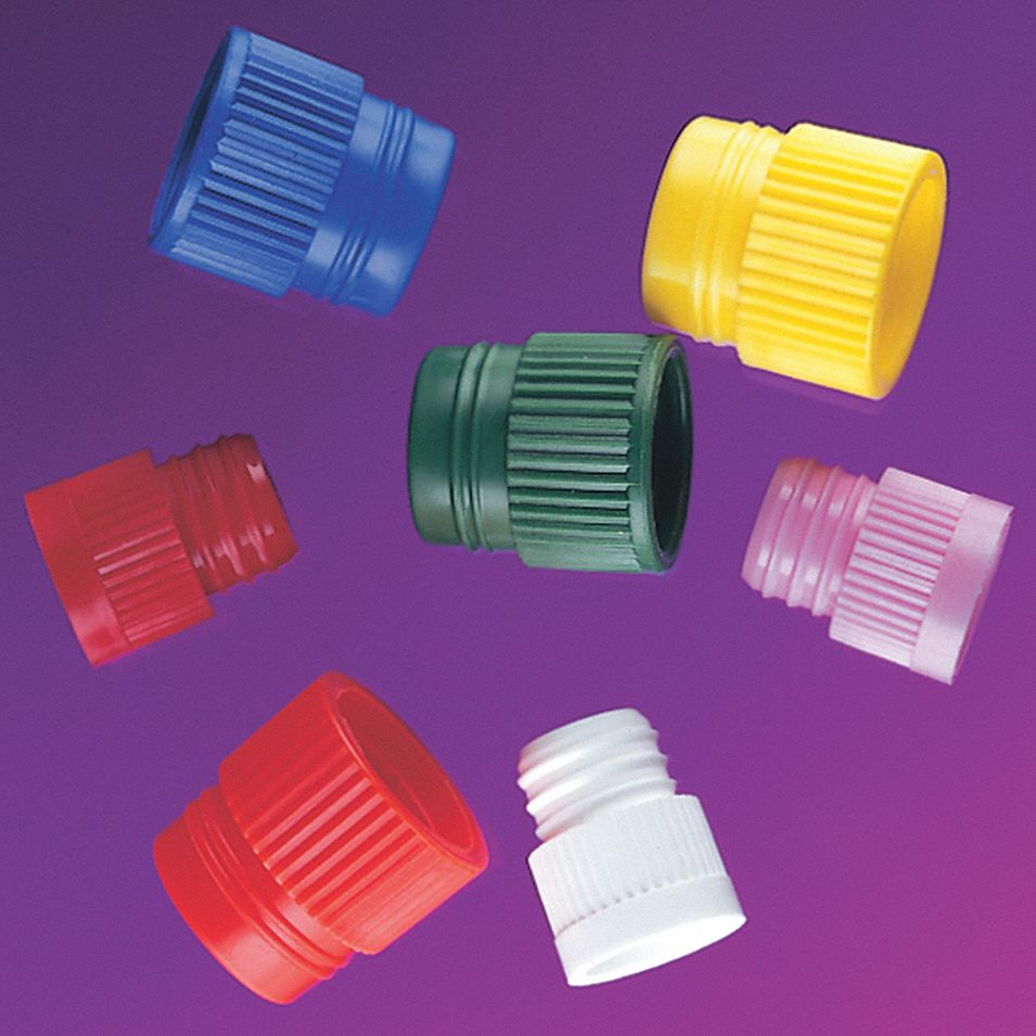 Green, LDPE, Cap - 23M504|8585G - Grainger