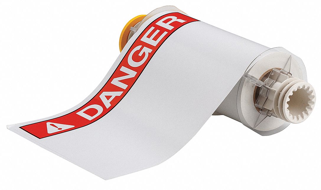 Danger, DANGER Header, Precut Label Roll - 23MG46|130753 - Grainger