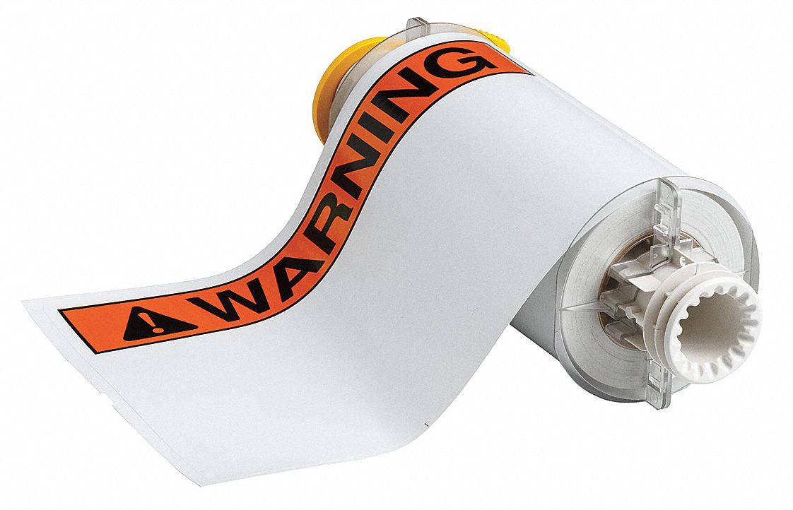 Warning, Warning Header, Precut Label Roll - 23MG48|130759 - Grainger