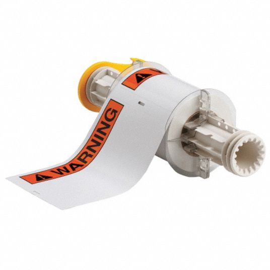 Warning, Warning Header, Precut Label Roll - 23MG60|130758 - Grainger