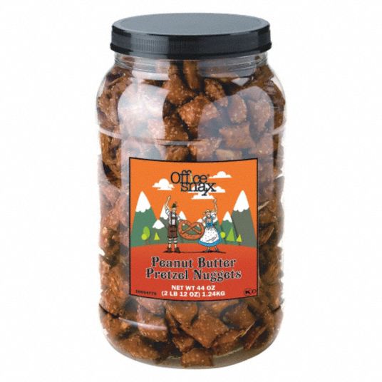 OFFICE SNAX, Peanut Butter, 1 Item Per Pack, Pretzels - 23MJ53|OFX00375 ...