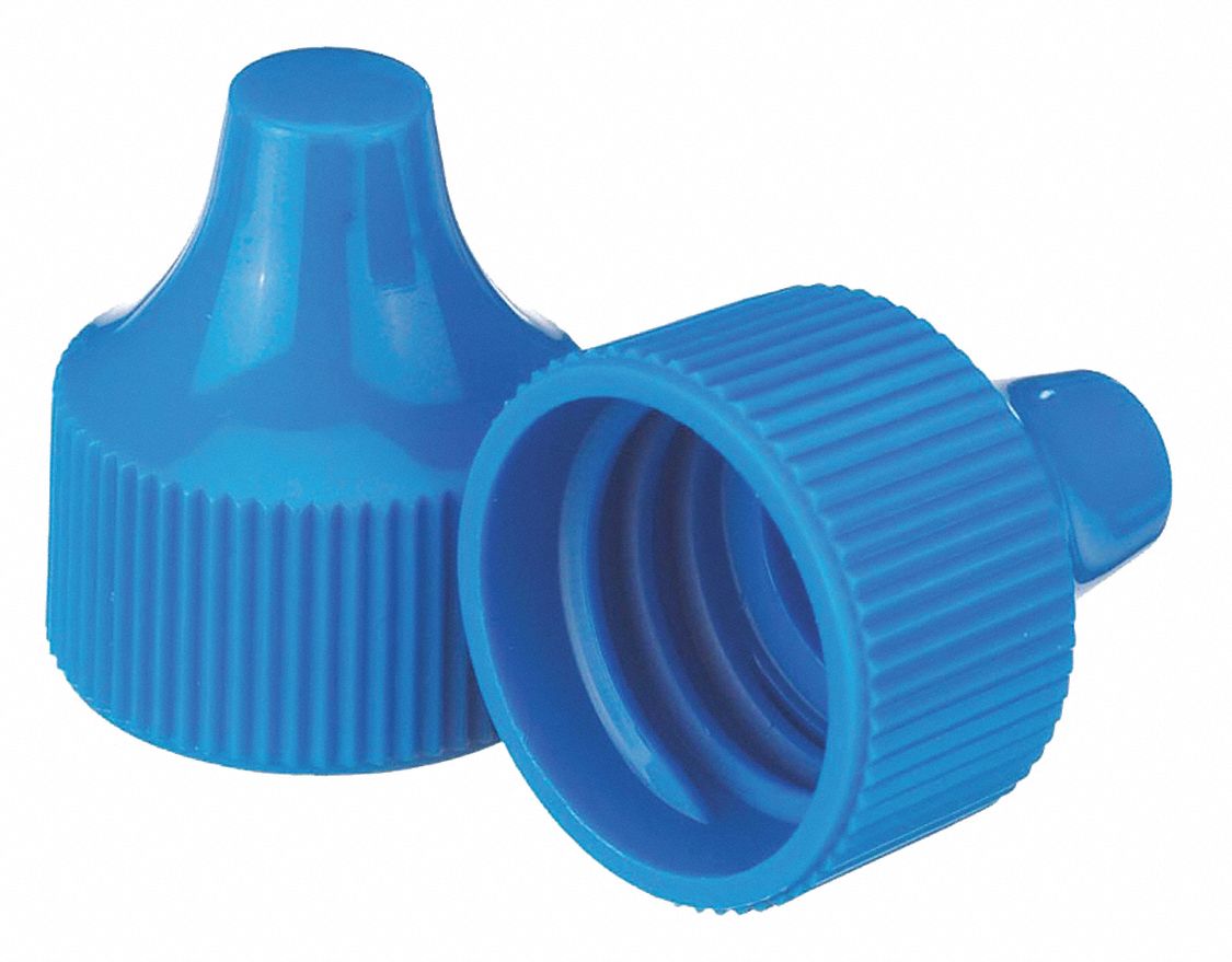 20 mm Dia, Blue, Cap - 23MV17|242524 - Grainger