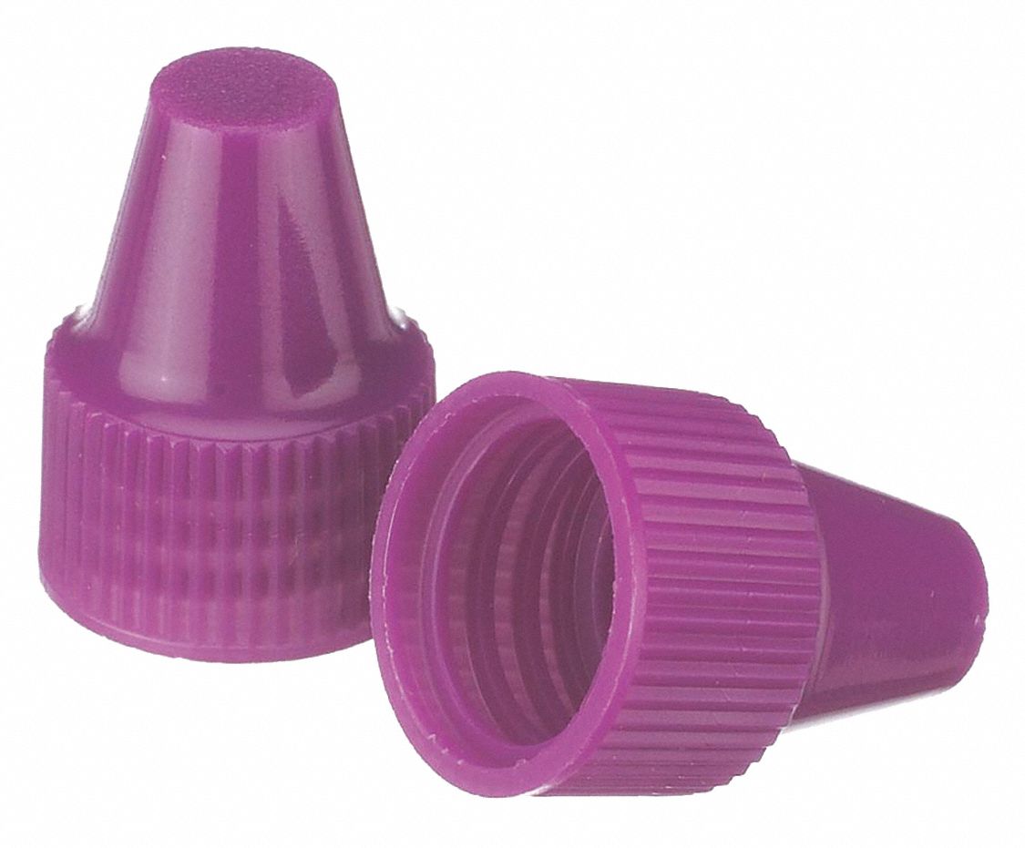 13 mm Dia, Purple, Cap - 23MV29|242537 - Grainger