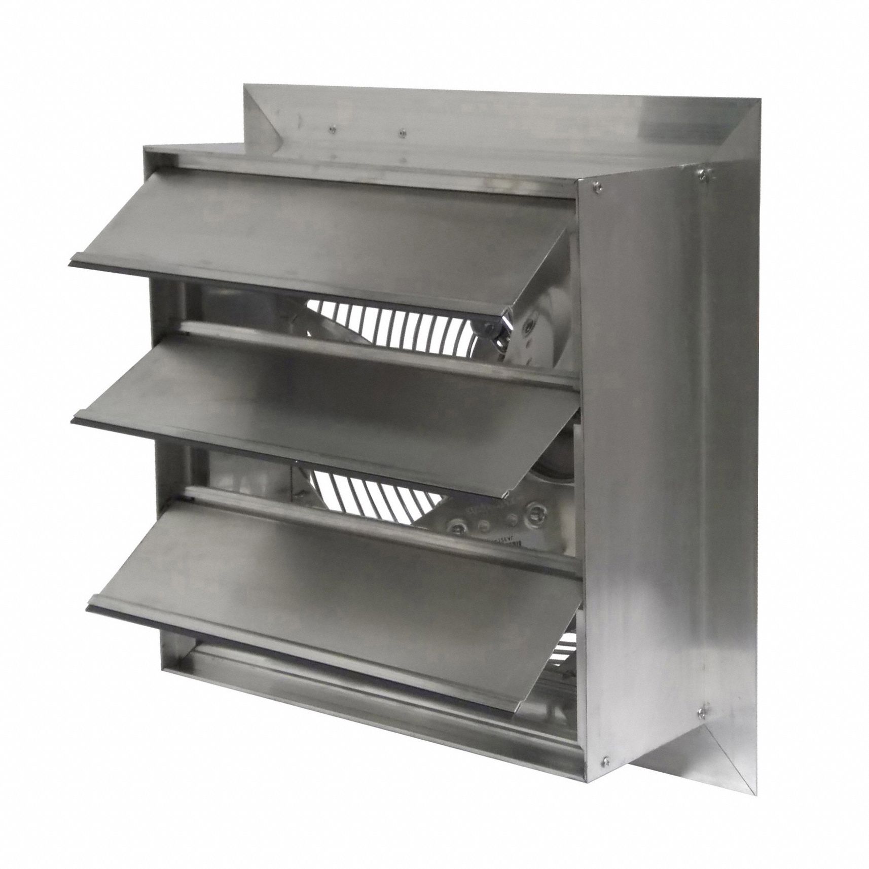 CANARM Shutter Mount Exhaust Fan: 12 in Blade, Variable Speed, 1/15 hp ...