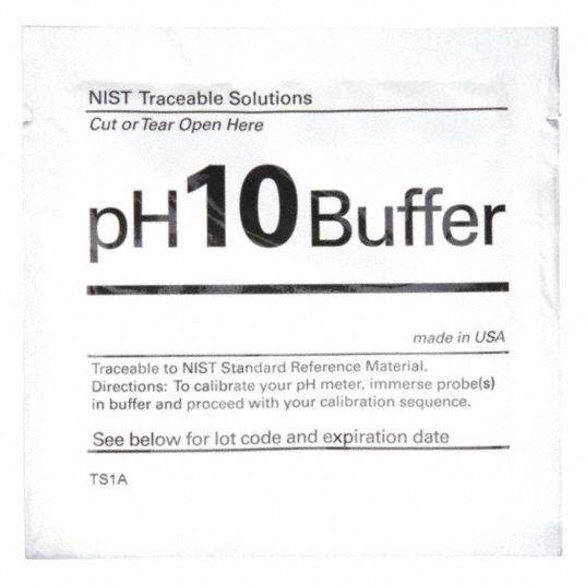 Lab, 15 mL, Buffer - pH 10.01 - 9JZJ0|911025-WA - Grainger
