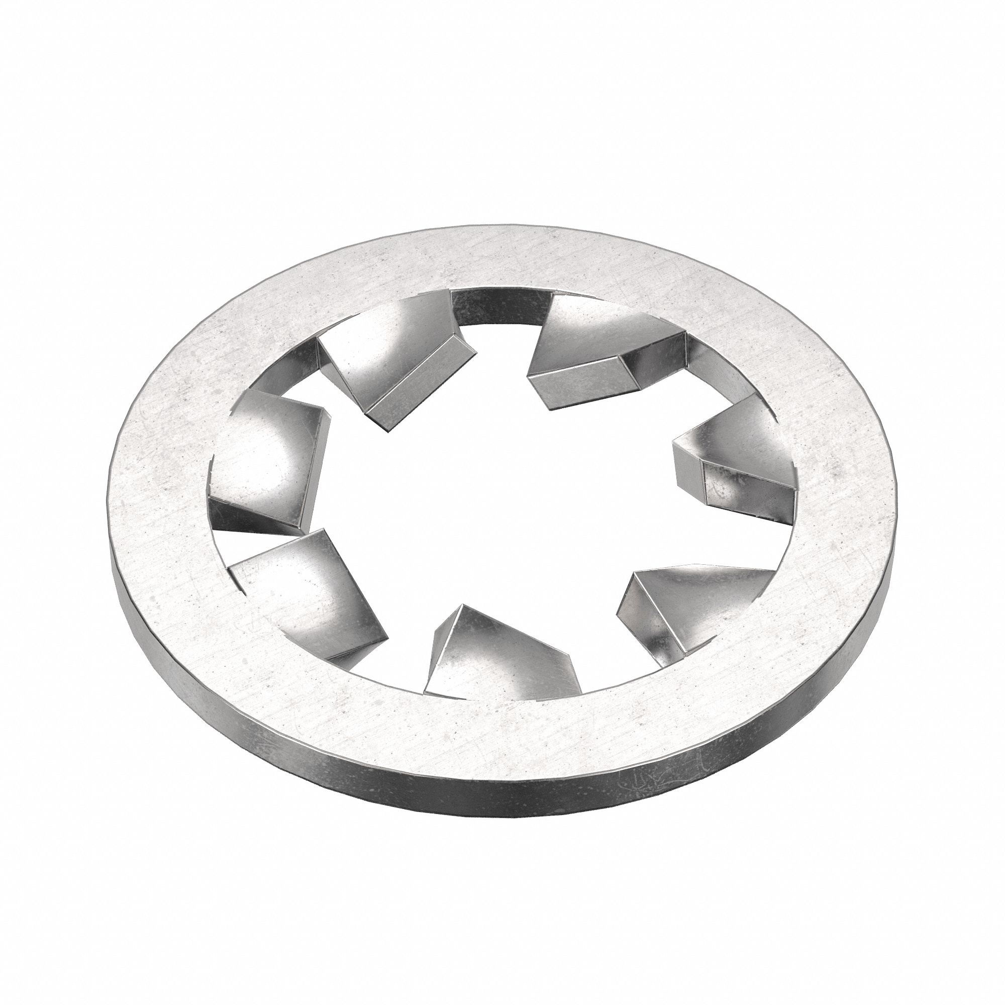 Stainless Steel, M2.6 Screw Sz, Internal Tooth Lock Washer - 6FE85 ...
