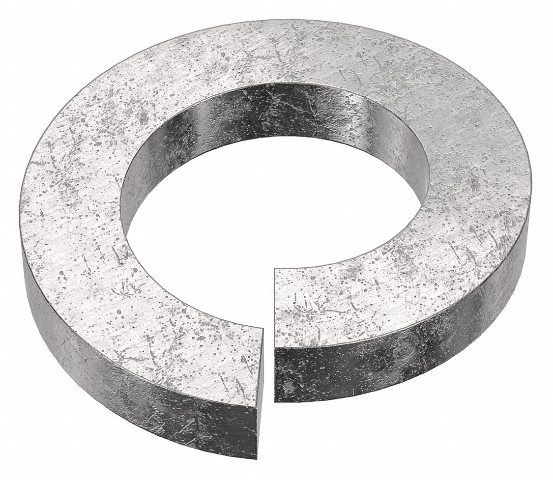 18-8, Stainless Steel, High Collar Split Lock Washer - 29DR24|U51390 ...
