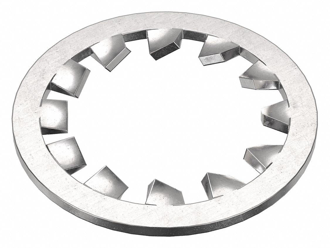 18-8, Stainless Steel, Internal Tooth Lock Washer - 23NJ90|M51458.200. ...