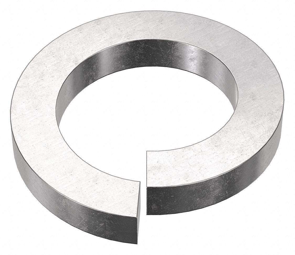 For Screw Size M10, Split Lock, Split Lock Washer - 23NK12|M55450.100. ...