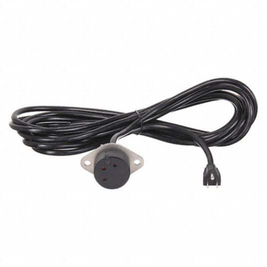 DAYTON, Mfr Part # 103756XA-GIS, 20 ft Cord Lg, Cord Set - 23NL83 ...