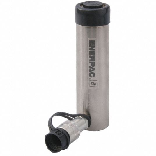 ENERPAC, Single Acting, 25 ton Nominal Capacity, Hydraulic Ram - 23NP32 ...