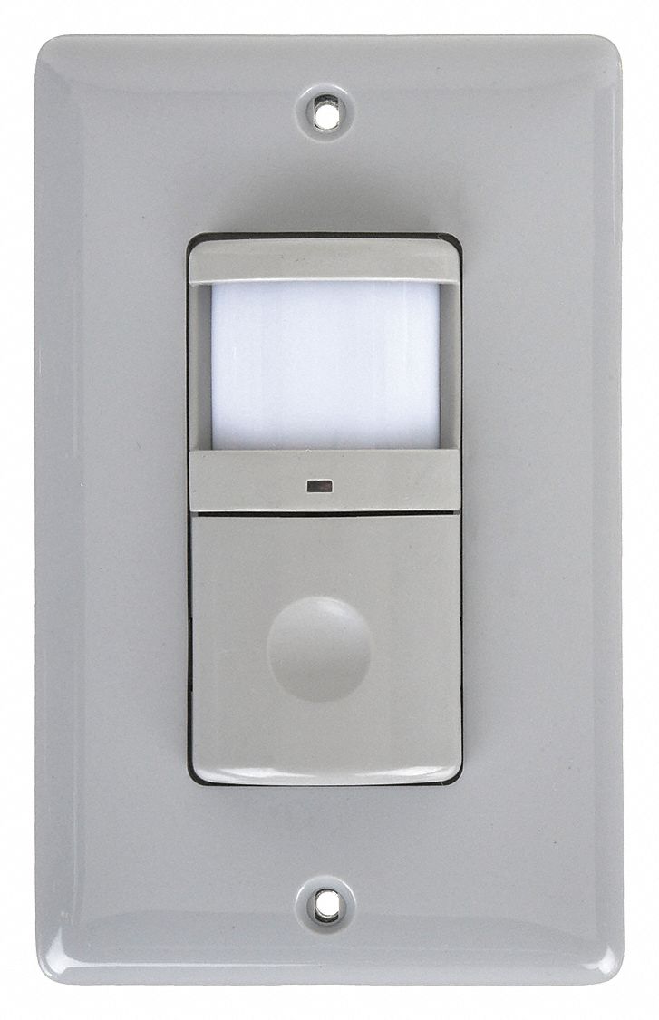Wall Switch Box Hard Wired Motion Sensor, 1200 sq ft Passive Infrared ...