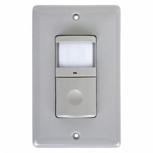 Wall Switch Box Hard Wired Motion Sensor, 1200 sq ft Passive Infrared ...