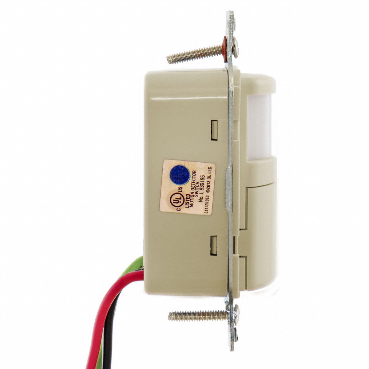 HUBBELL WIRING DEVICE-KELLEMS Occupancy Sensor with Nightlight: Hard ...