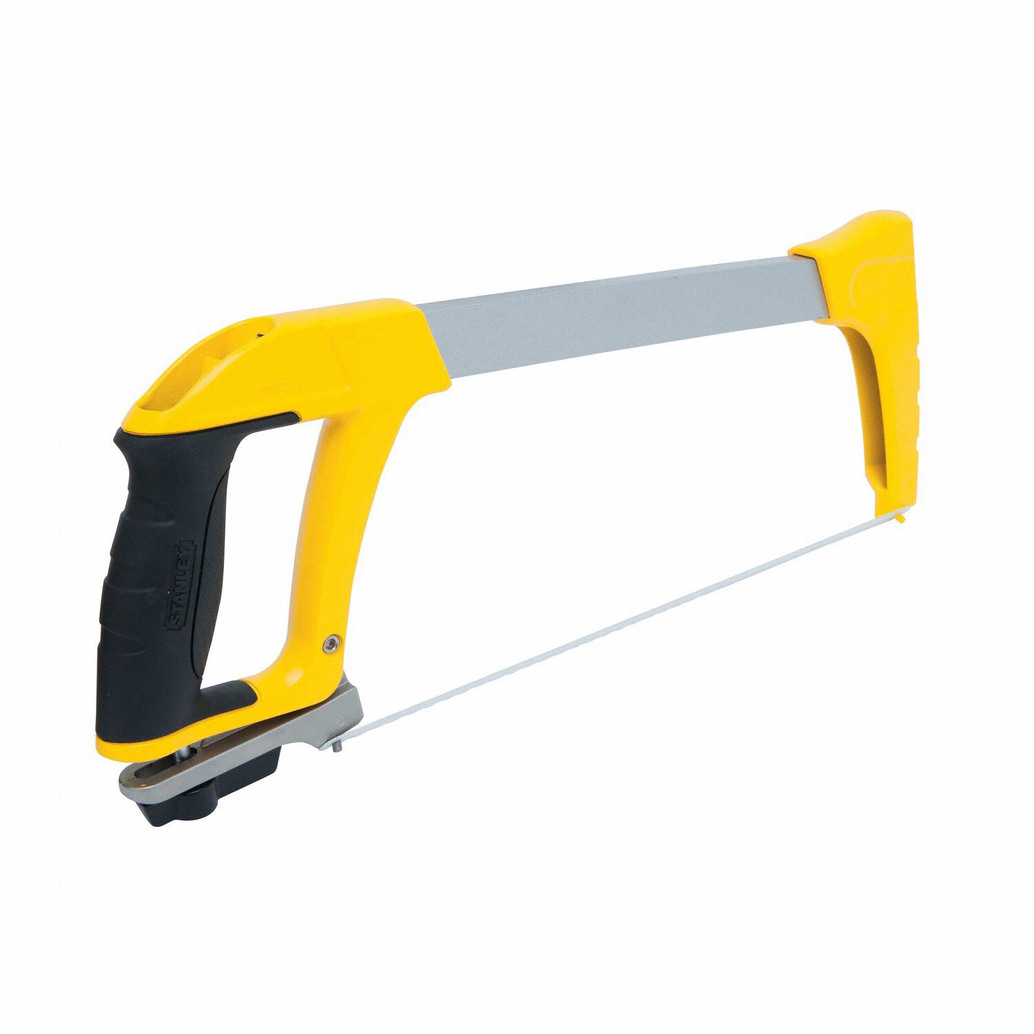 STANLEY High Tension Tubular Hacksaw: 12 in Blade Lg, Steel, 15 1/2 in ...