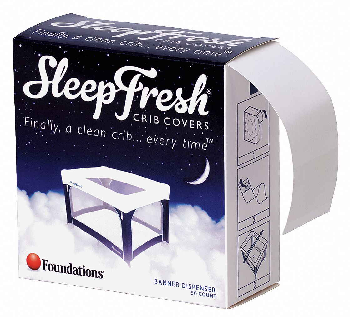 FOUNDATIONS, 35 3/8 in Overall Lg, 2 in Overall Ht, Crib Ribbons ...