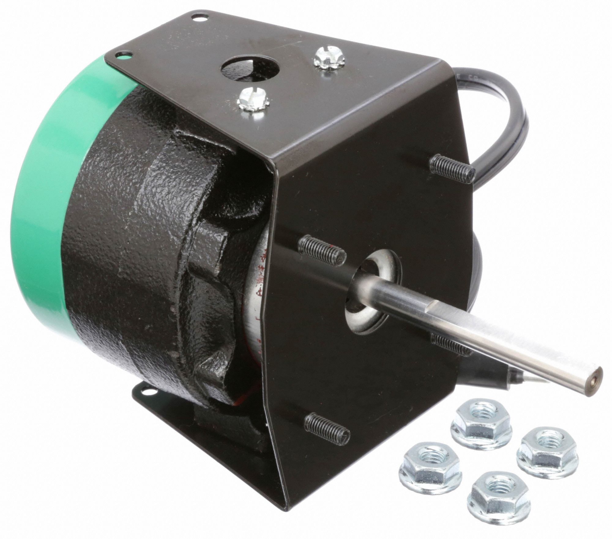 EM&S Unit Bearing Motor: Cast Iron Frame, Stud Mounting, 50 W Output ...