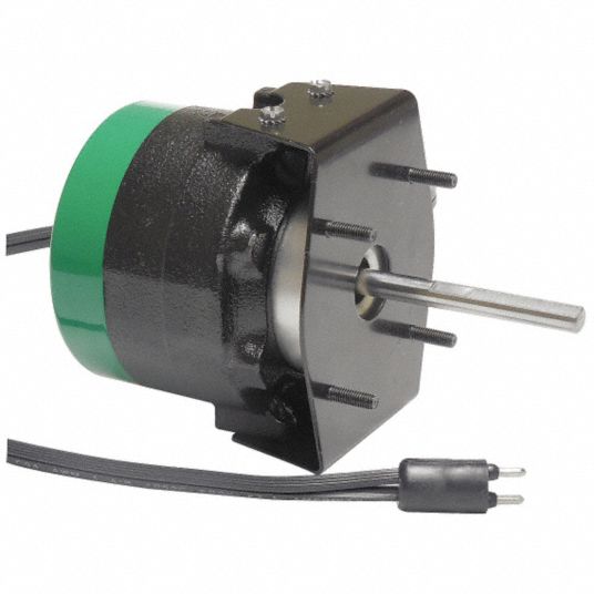 EM&S Unit Bearing Motor: Cast Iron Frame, Stud Mounting, 50 W Output ...