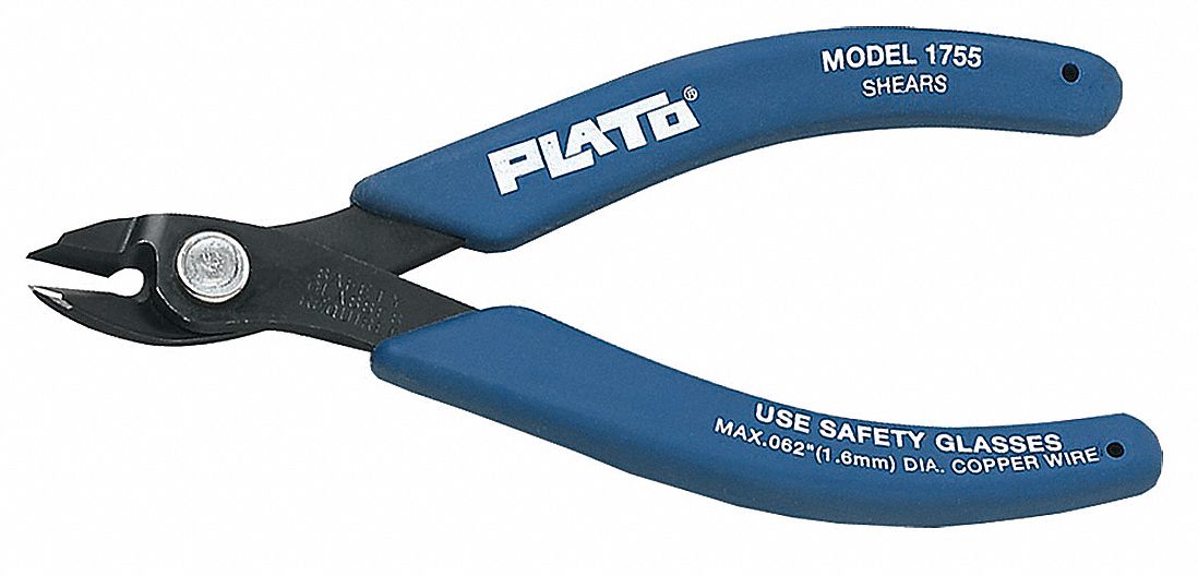 Flush, Angled, Cutting Plier - 23UL34|1755 - Grainger