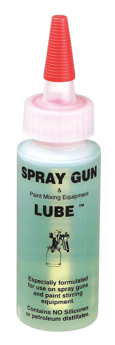 DEVILBISS, Spray Gun Lubricant, 2 oz Container Size, Spray Gun ...