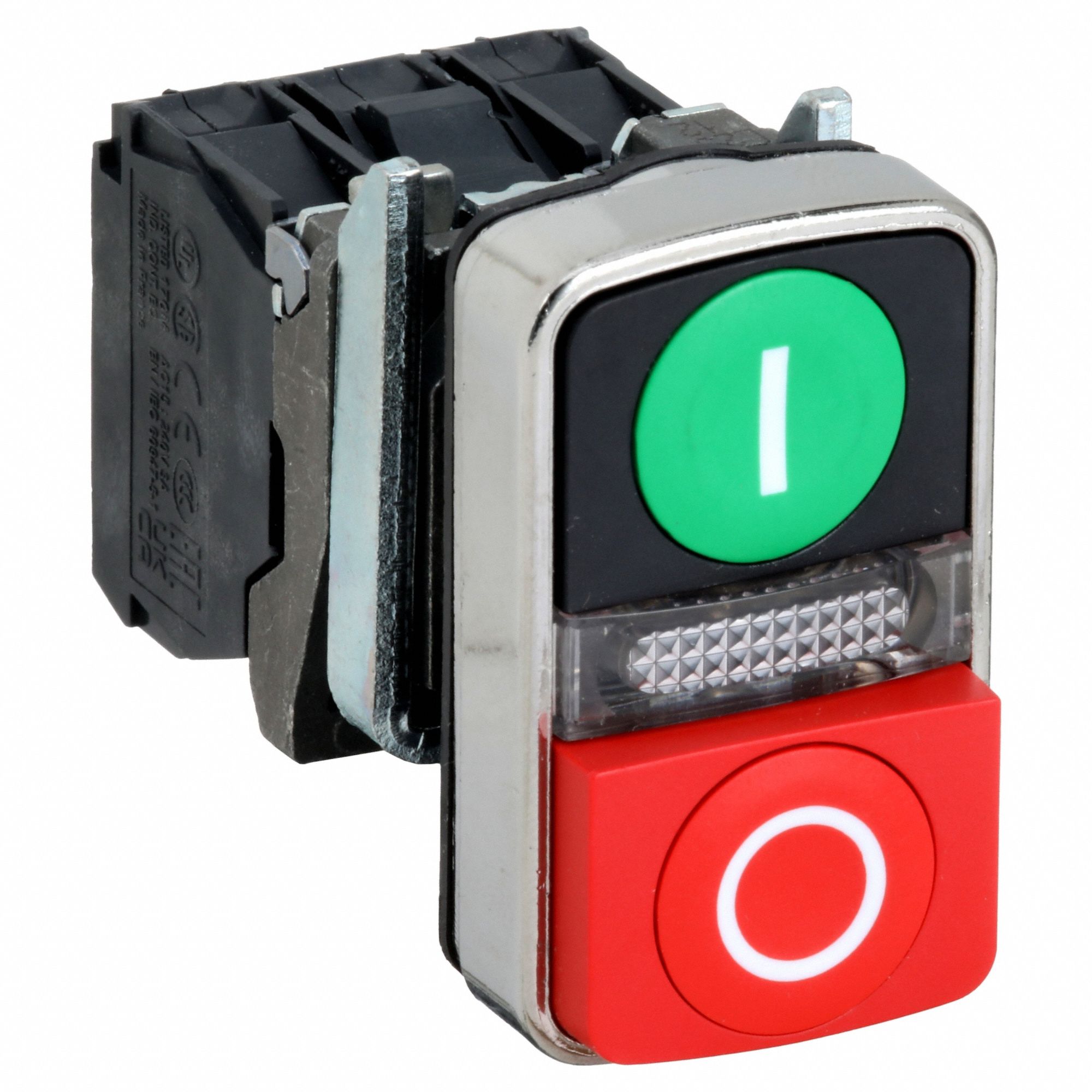 SCHNEIDER ELECTRIC, 3 Buttons, 22 mm, Multihead Operator - 23V761 ...