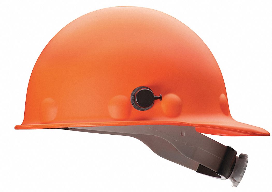 HONEYWELL FIBRE-METAL, Orange, No Graphics, Hard Hat - 23V871 ...