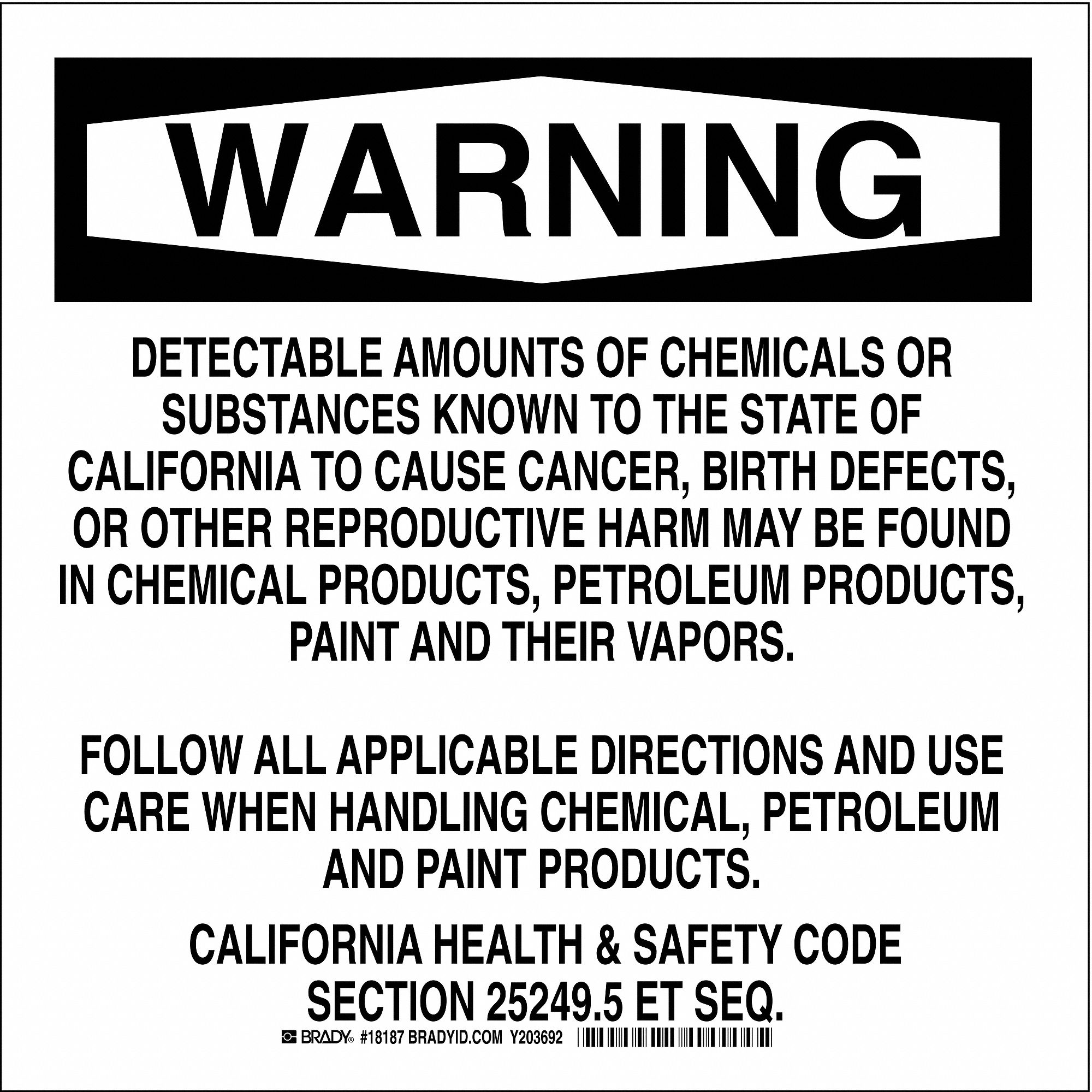 Safety Sign - Grainger