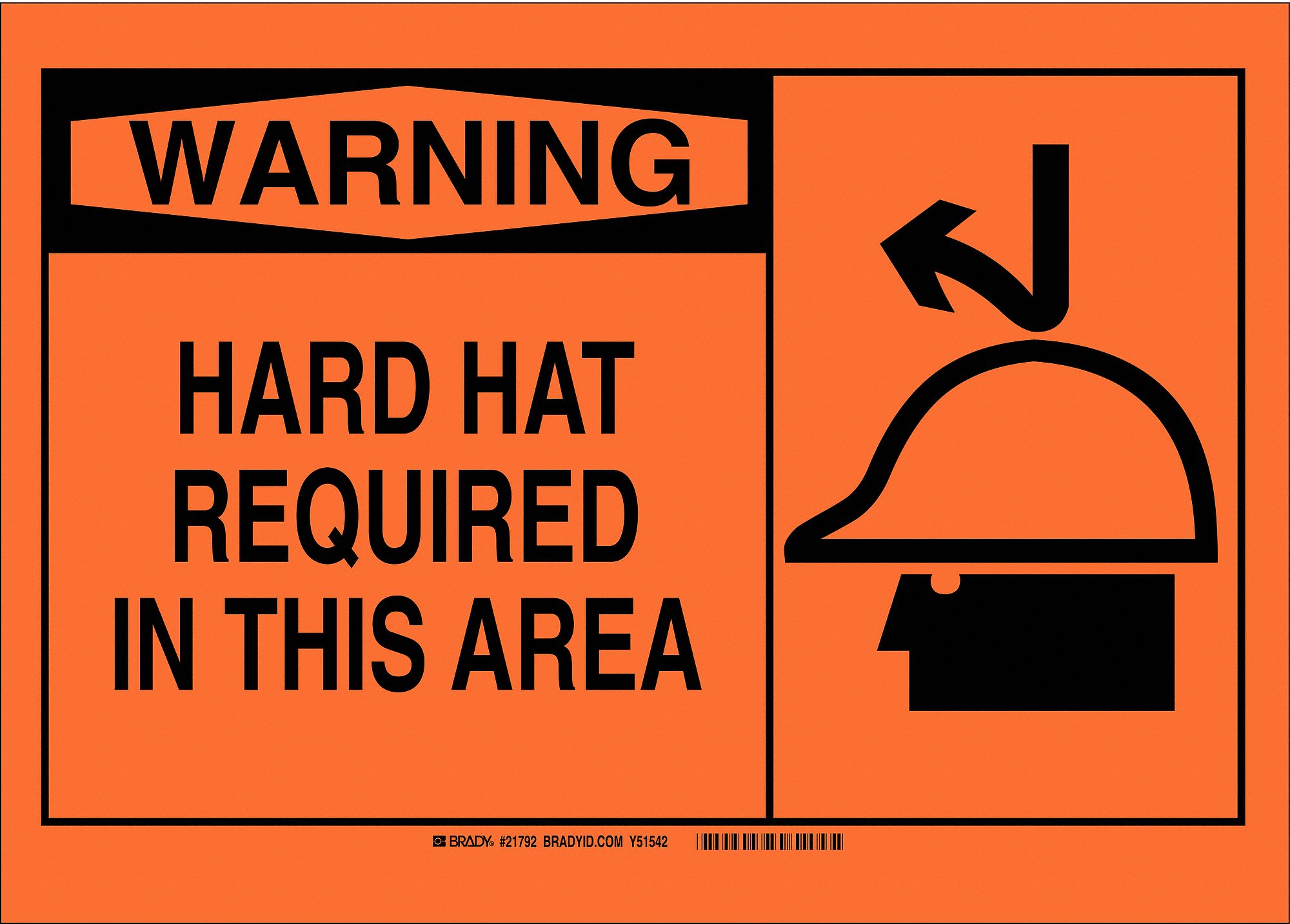 Plastic, Mounting Holes Sign Mounting, Safety Sign - 23W446|21792 ...