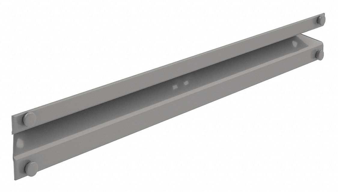 TENNSCO, Fits Tennsco Brand, Double Support Rivet 18", Medium Gray ...