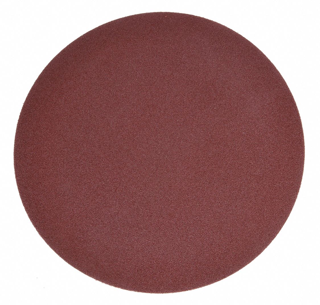 Extra Coarse, Aluminum Oxide, Coated, PSA Sanding Disc, 12 in, 36 ...