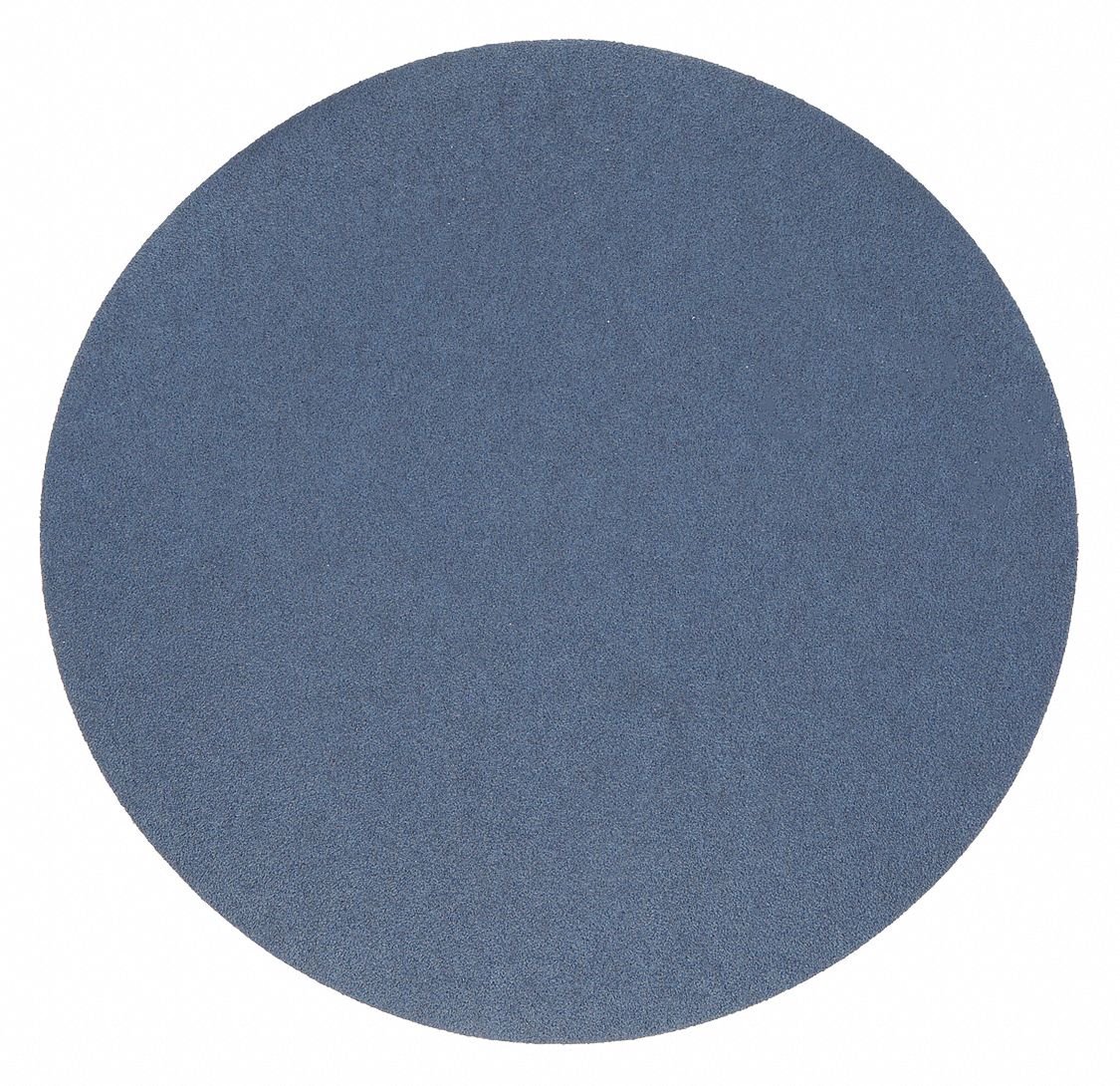 Coarse, Zirconia Alumina, Coated, PSA Sanding Disc, 12 in, 40 Abrasive ...