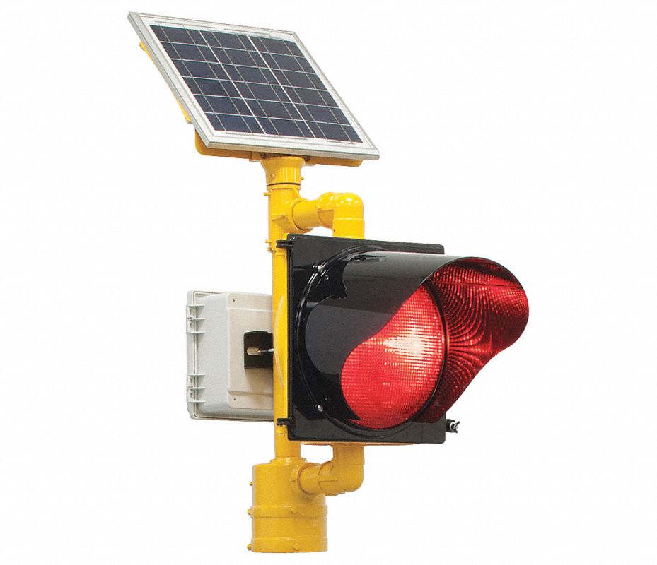 TAPCO Luz Balida de Adver.,L 24pulg,dia 12plg - Balizas con Luz ...