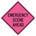 Emergency Scene Ahead Signs - Grainger Industrial Supply
