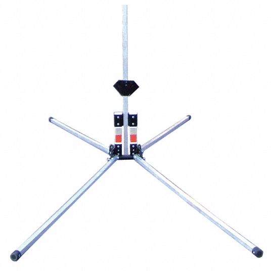 Rigid, 36 in x 36 in, 48 in x 48 in Compatible Sign Size, Sign Stand ...