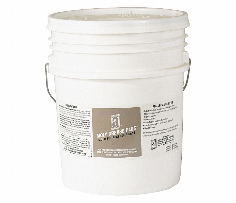 ANTI-SEIZE TECHNOLOGY Grasa Multiusos MOLY-GREASE PLUS™ Negro Cubeta 35 ...