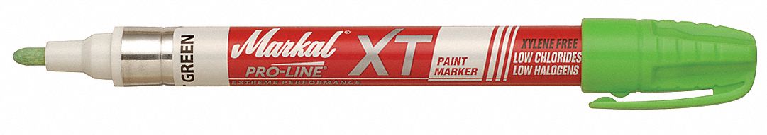 MARKAL, 3.18 mm Tip Wd, Fiber Nib, Paint Marker - 23YT81|97258 - Grainger