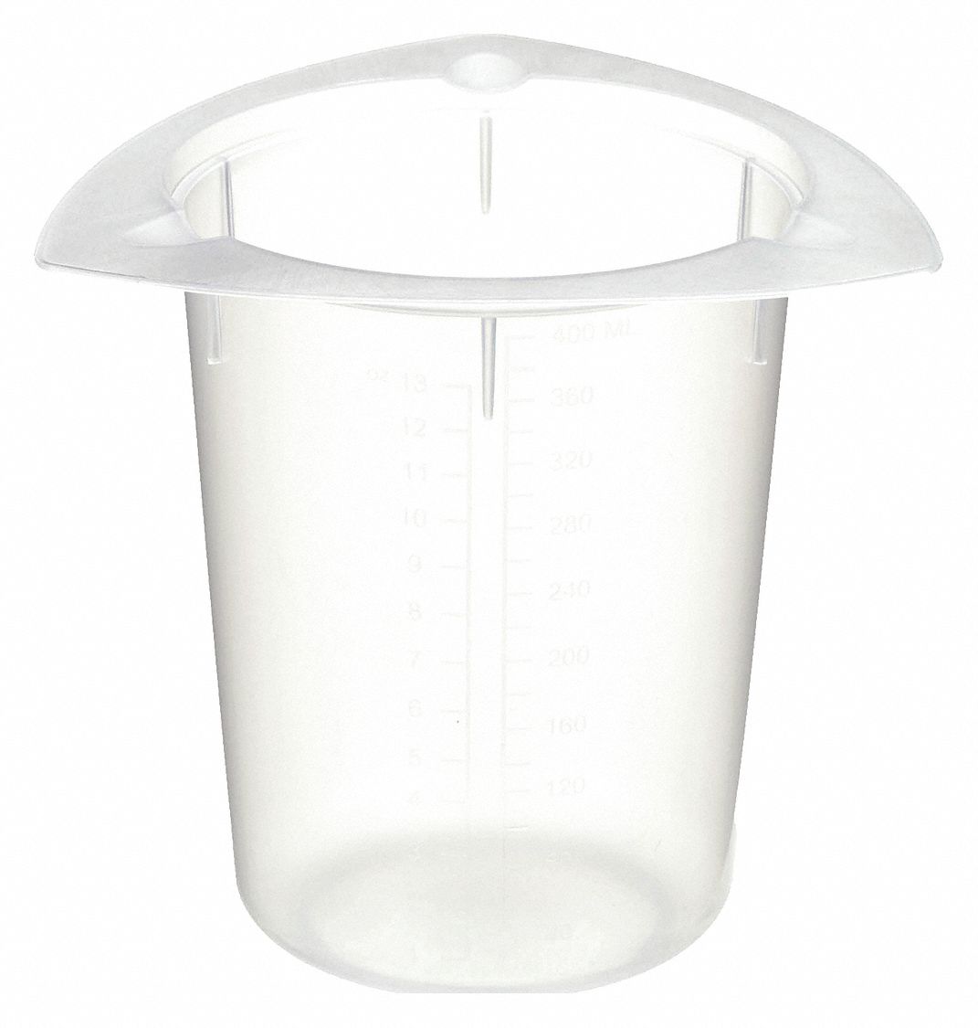Low Form, 400 mL Capacity - mL, Tri-Pour Beaker - 23YW32|BTC0400 - Grainger