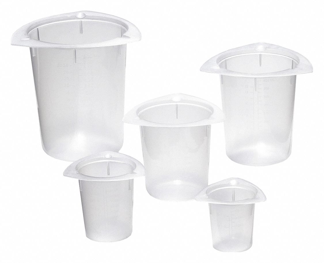 Low Form, 1 L_50 mL_100 mL_250 mL_400 mL_800 mL Capacity - mL, Beaker ...