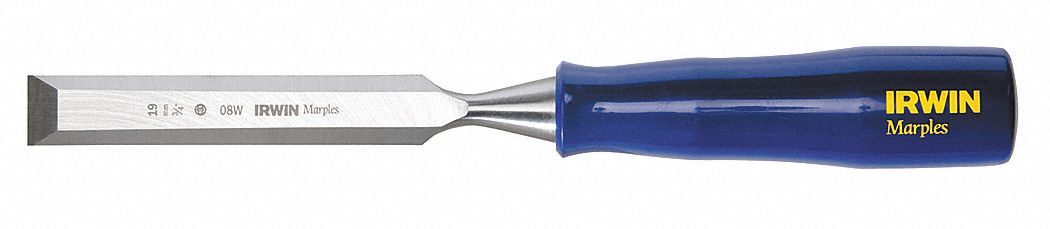 IRWIN Woodwork Chisel: Plastic, 4 1/2 in Overall Lg, 3/4 in Wd ...