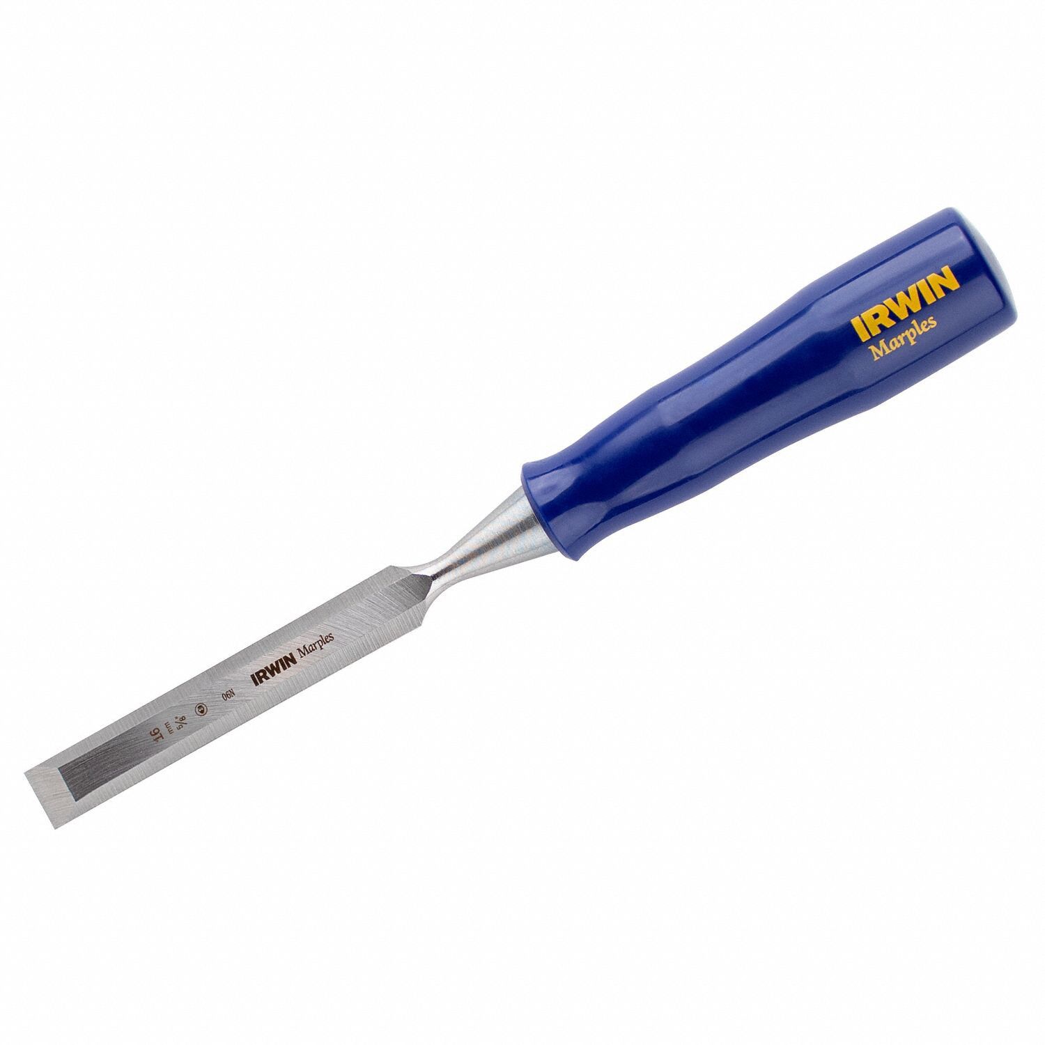 IRWIN Woodwork Chisel: Plastic, 4 1/2 in Overall Lg, 5/8 in Wd ...