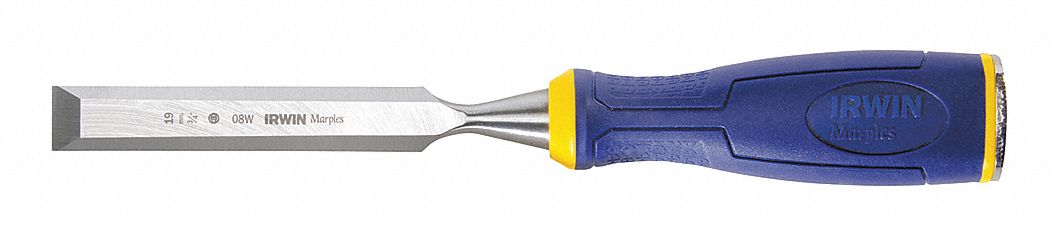IRWIN Construction Chisel: Plastic, 4 1/4 in Overall Lg, 3/4 in Wd ...